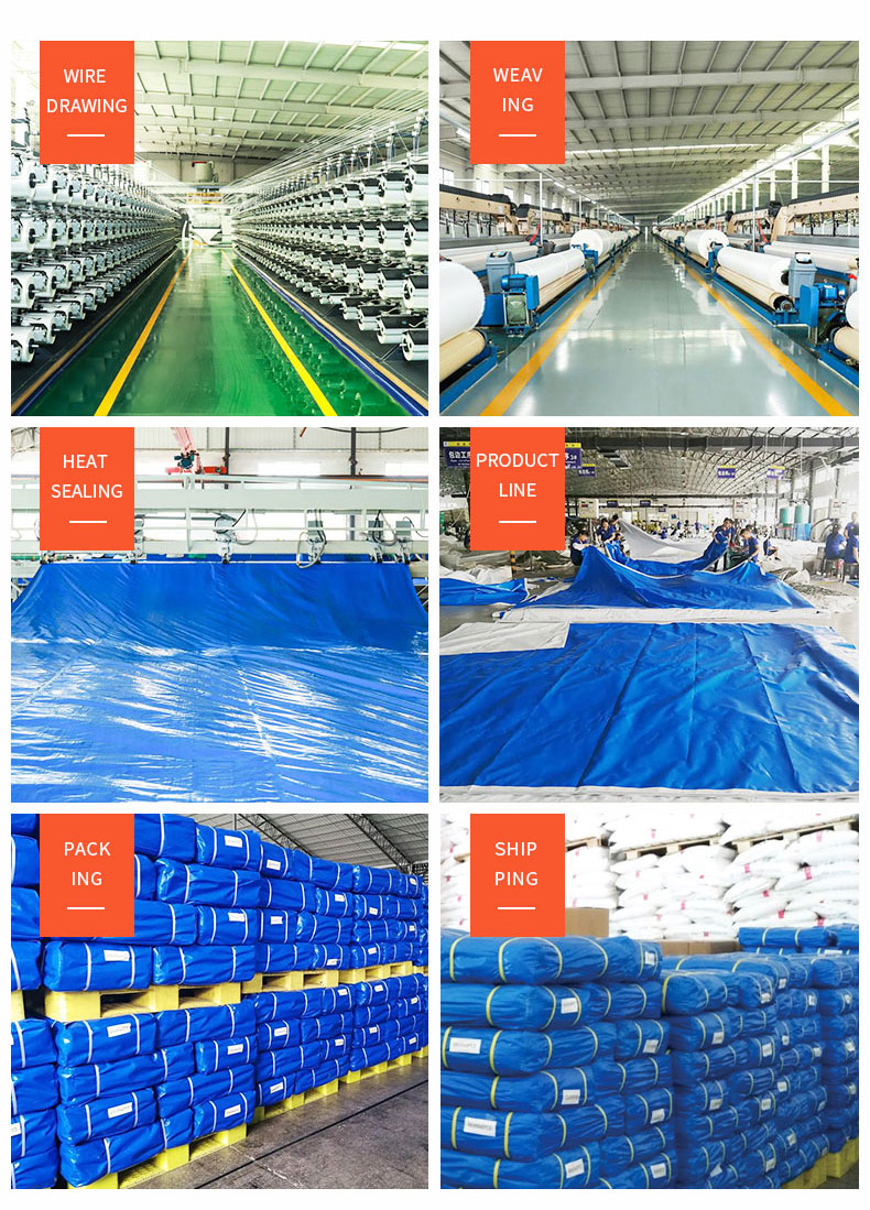 Newest Waterproof Camping Tarps Pe Tarpaulin with UV For Warehouse ...